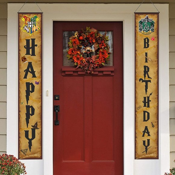 Warner Bros. | Other | 52 Harry Potter Happy Birthday Wall Scrolls ...